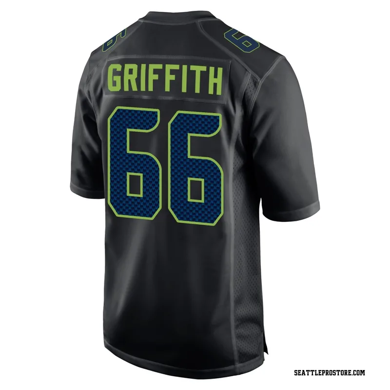 Black Youth Thor Griffith Seattle Seahawks Game Carbon Fashion Super ...