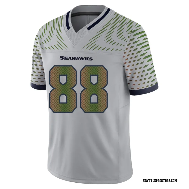 Gray Men's AJ Barner Seattle Seahawks Limited Wolf 2025 Rivalries ...